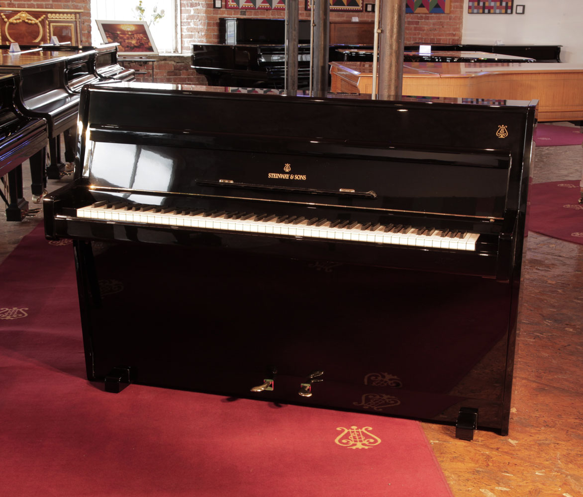 Reconditioned, 1960, Steinway Model F upright piano for sale with a ...