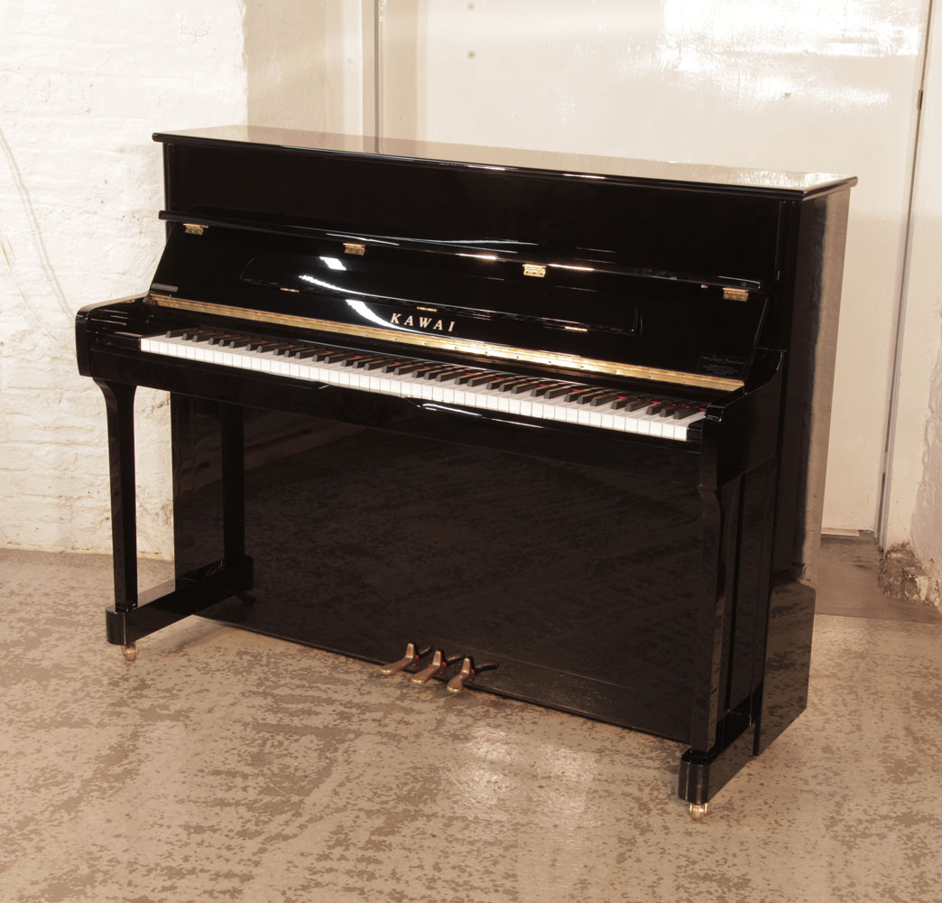 As new, Kawai K-2 upright piano for sale with a black gloss case ...